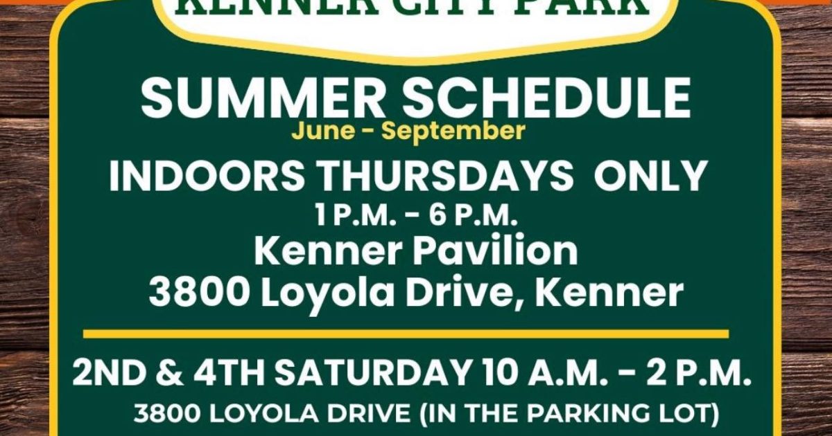 The Market at Kenner City Park | Visit Jefferson Parish
